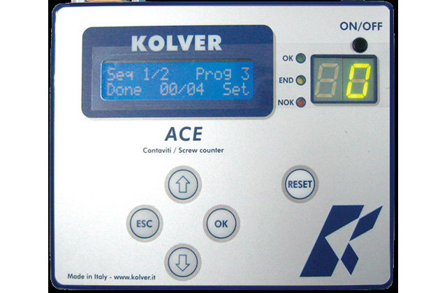 Счётчик винтов Kolver